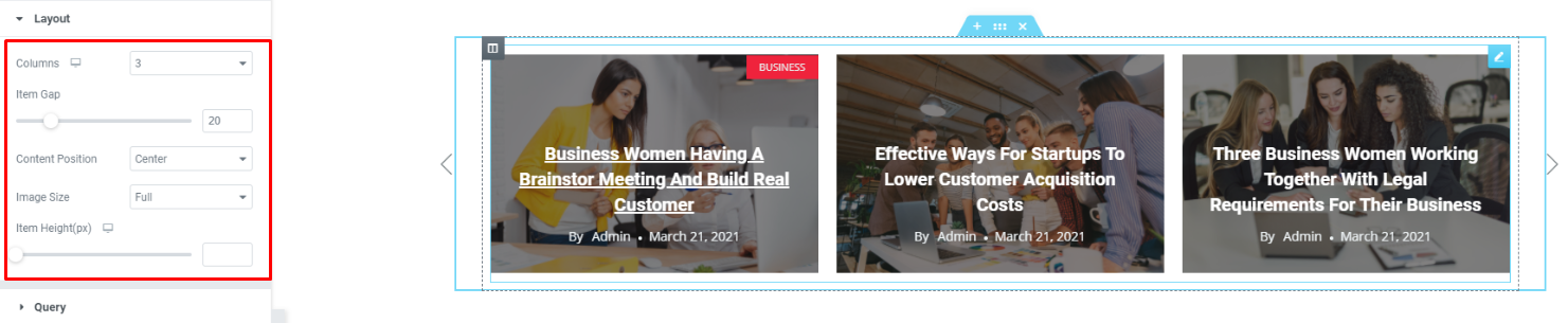 How to use Alice Carousel widget