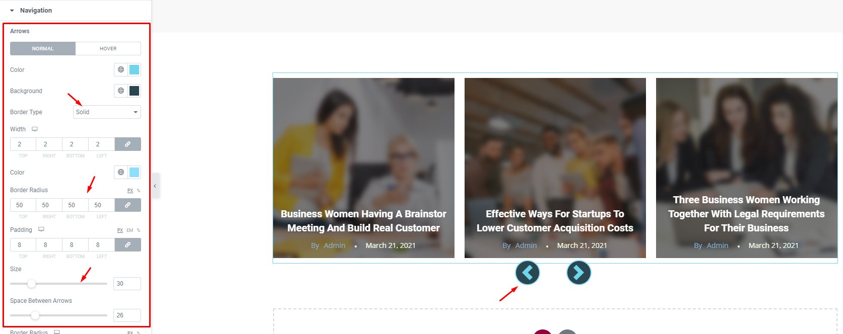 How to use Alice Carousel widget