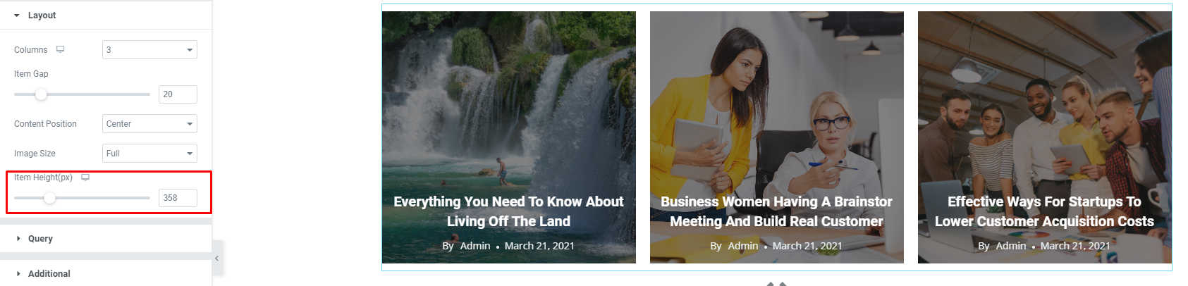 How to use Alice Carousel widget