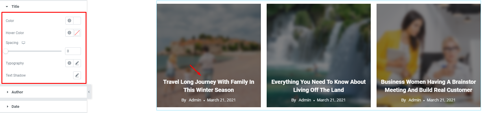 How to use Alice Carousel widget