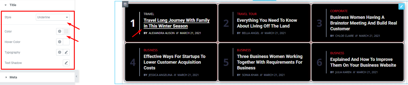 How to use Buzz List widget