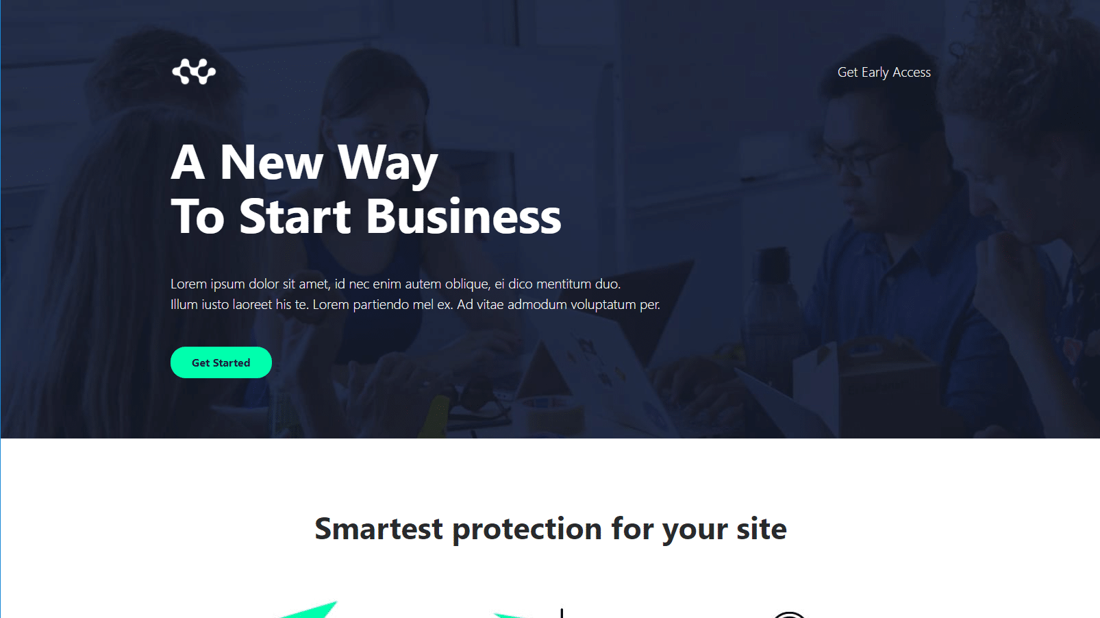 Best free one page elementor templates - BdThemes