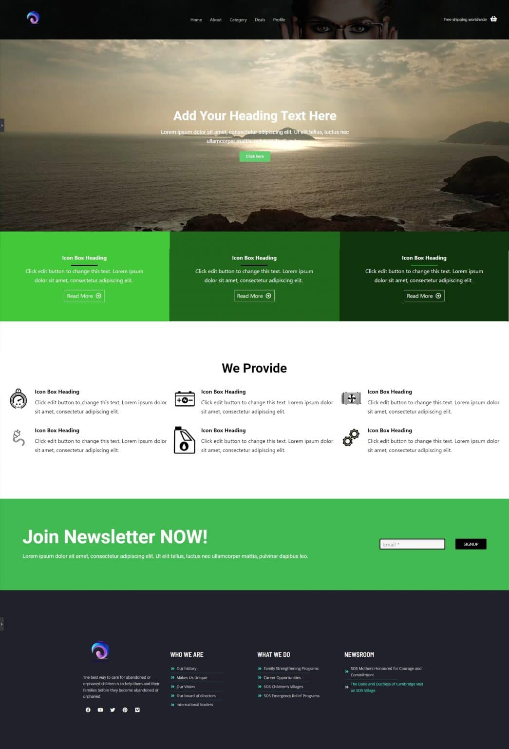 How to create a responsive homepage with GeneratePress & Elementor