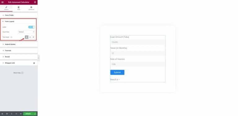 How to Make an EMI Calculator using Elementor & Element Pack - BdThemes