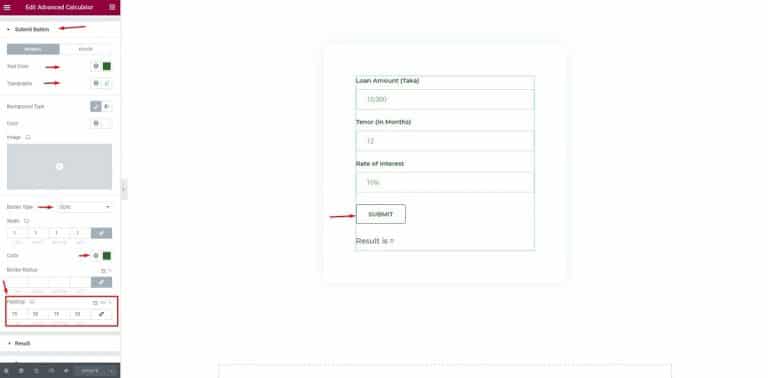 How to Make an EMI Calculator using Elementor & Element Pack - BdThemes