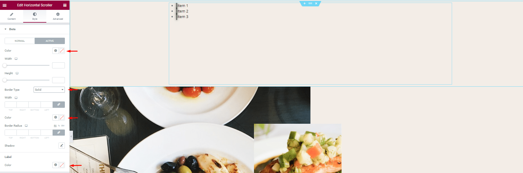 How to use the Horizontal Scroller Widget using Element Pack Pro