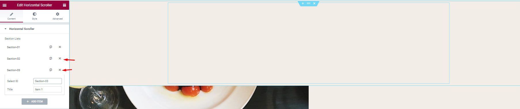 How to use the Horizontal Scroller Widget using Element Pack Pro