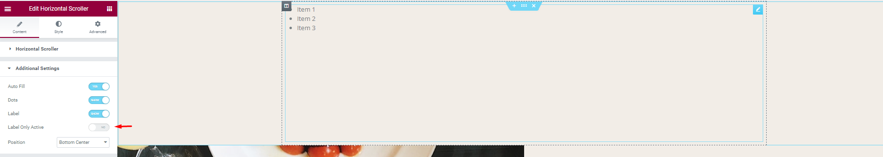 How to use the Horizontal Scroller Widget using Element Pack Pro