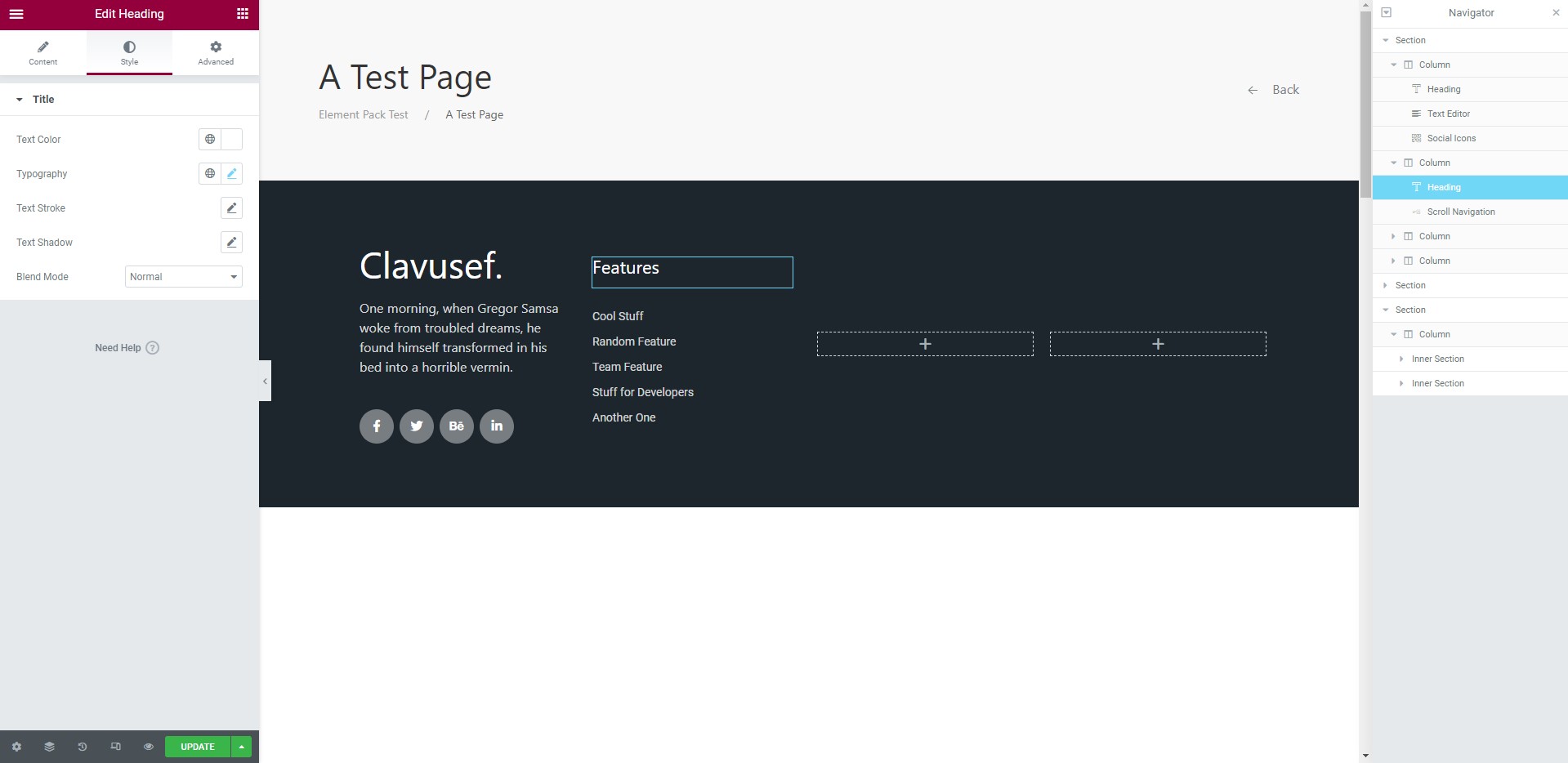 How to edit footer in Elementor - BdThemes