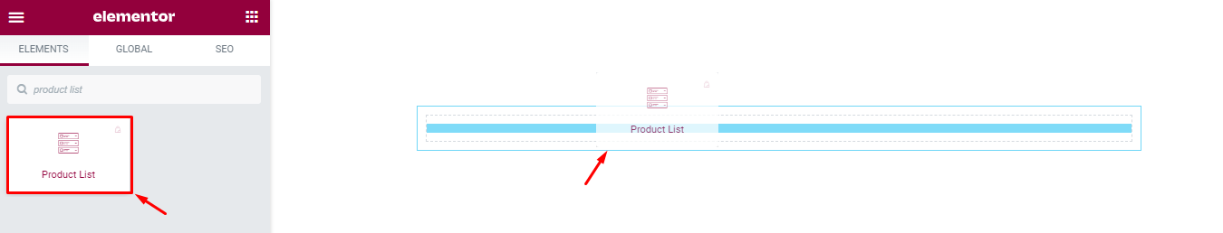 How to use Product List widget powered by Ultimate Store Kit