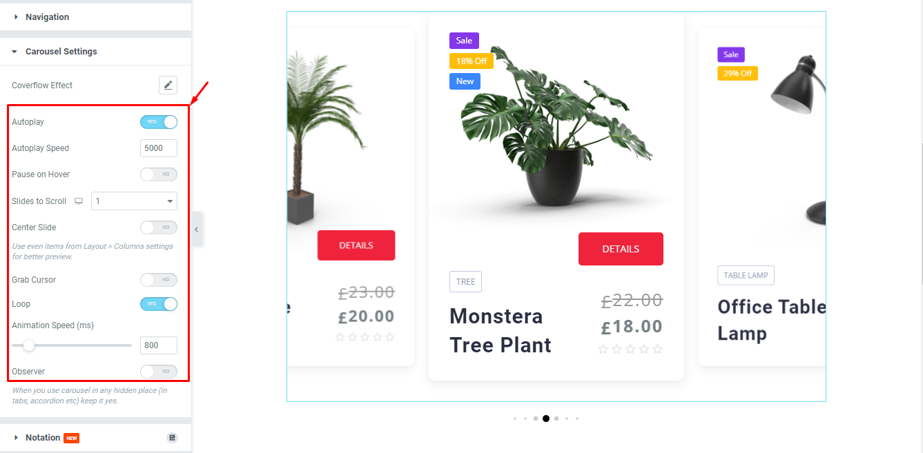 How To Use Showcase Slider Widget For Building Business Website