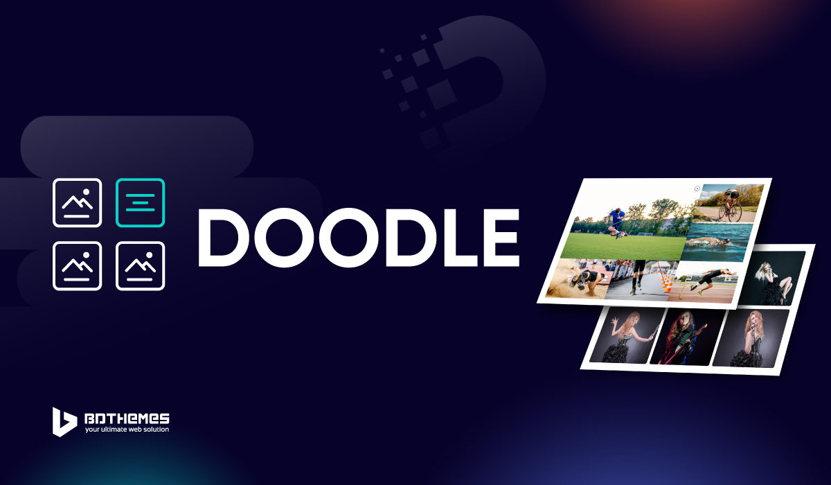How to use and customize the Doodle grid gallery for Elementor