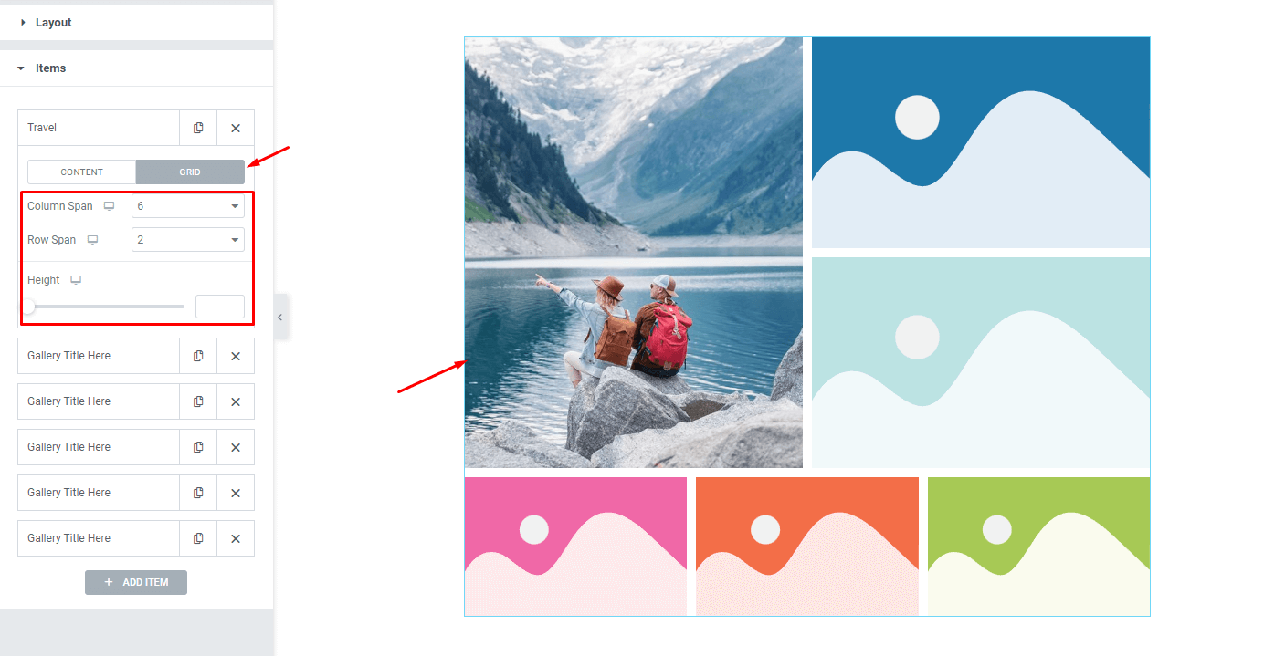How to customize Elixir gallery addon for WordPress