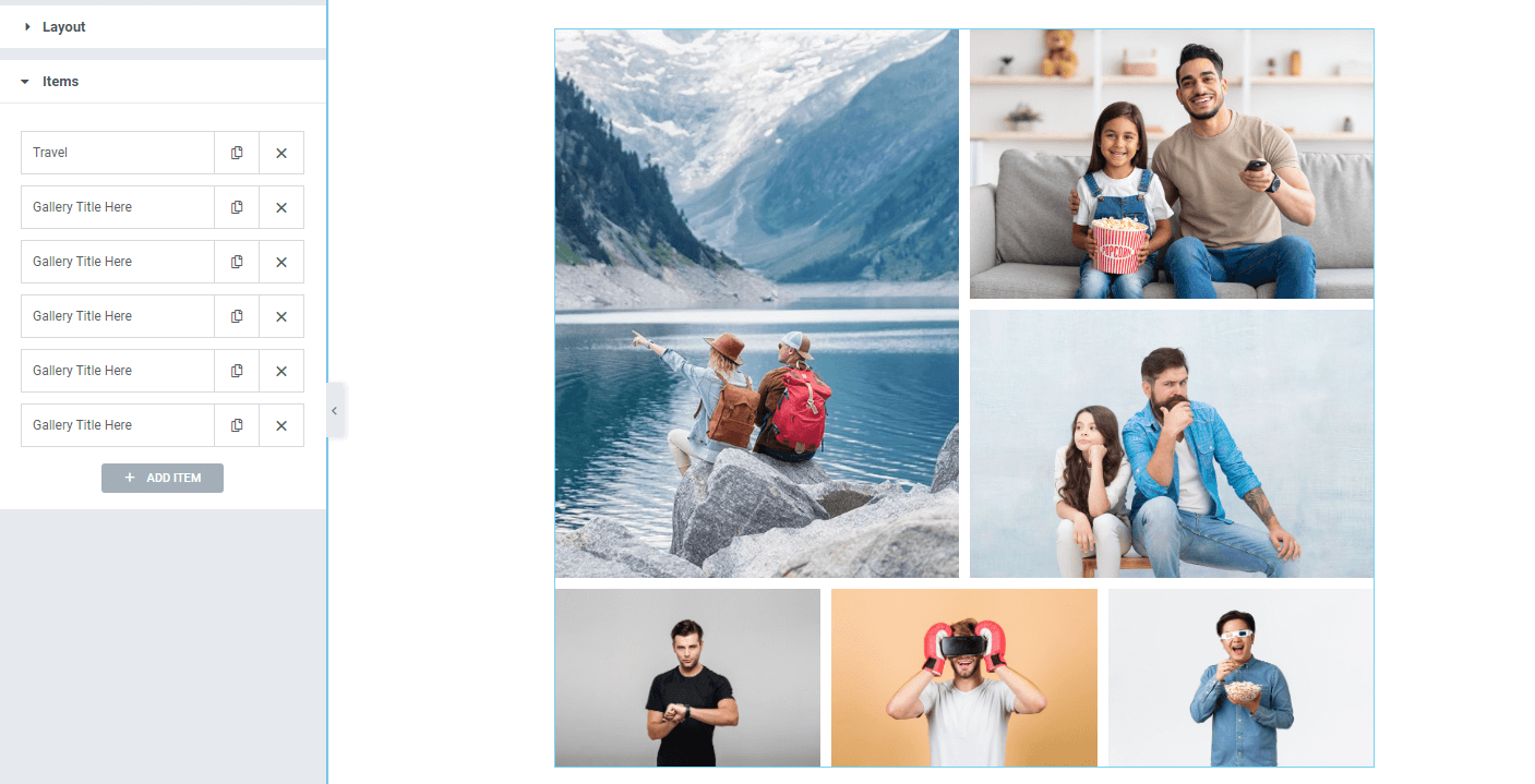 How to customize Elixir gallery addon for WordPress