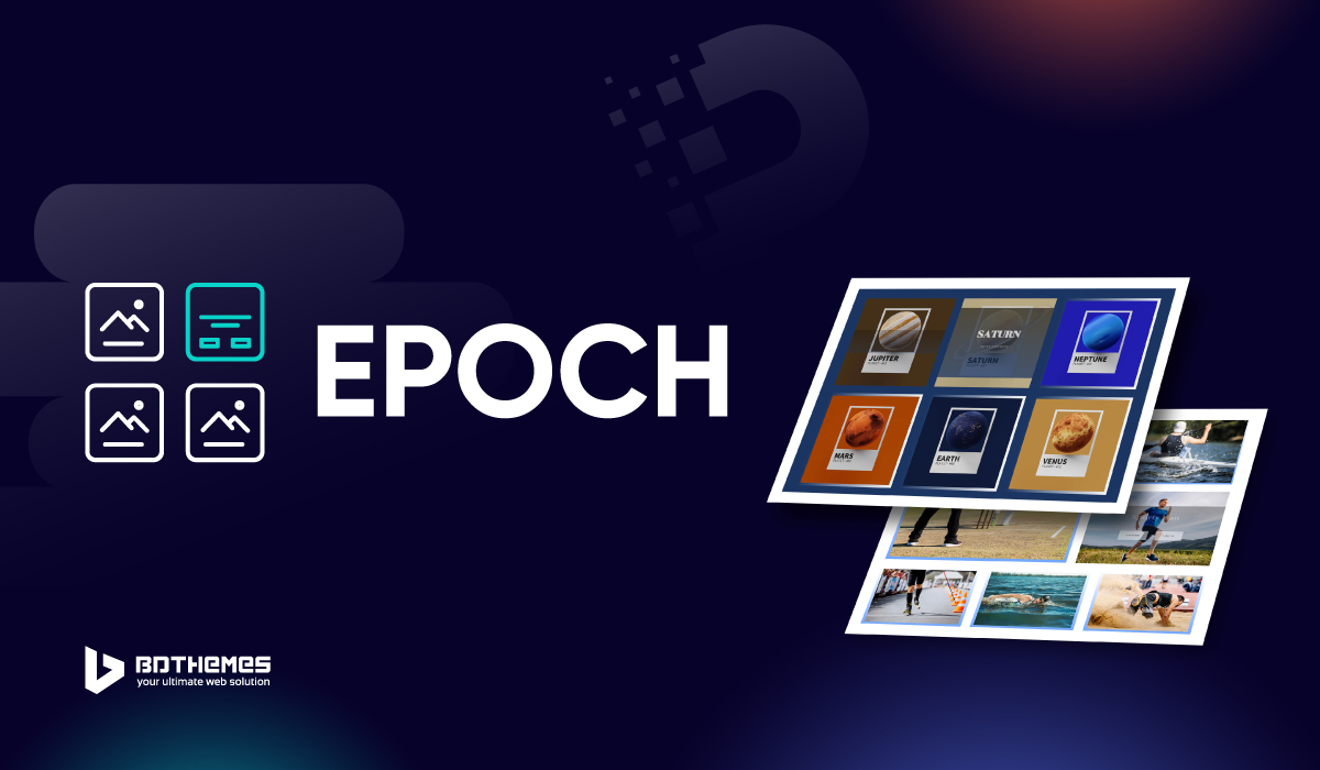How to customize Epoch photo gallery widget