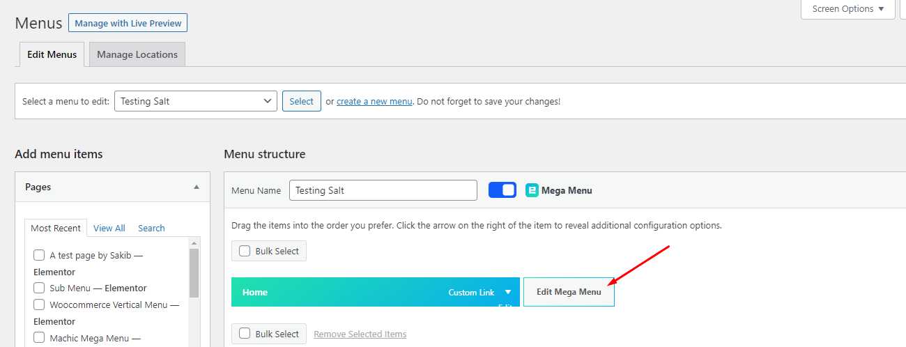 Learn about sub-menu customization in Element Pack Pro