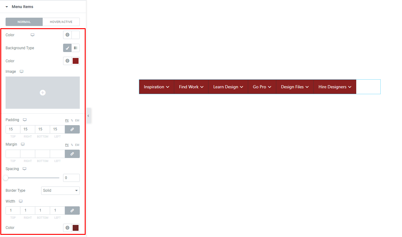 Build & Customize Mega Menu with Element Pack mega menu widget