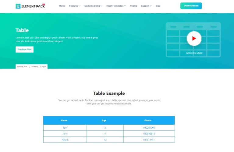 12 Best Elementor tables plugins[Updated] - BdThemes