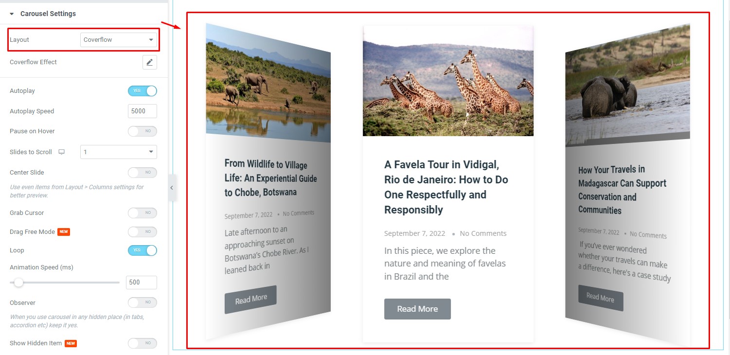 How to use The Carousel Widget By Element Pack Pro