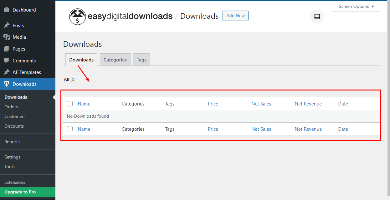 How to use Easy Digital Downloads (EDD) Widget