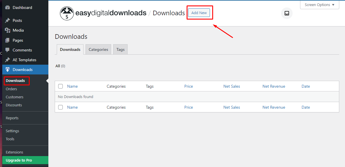 How to use Easy Digital Downloads (EDD) Widget