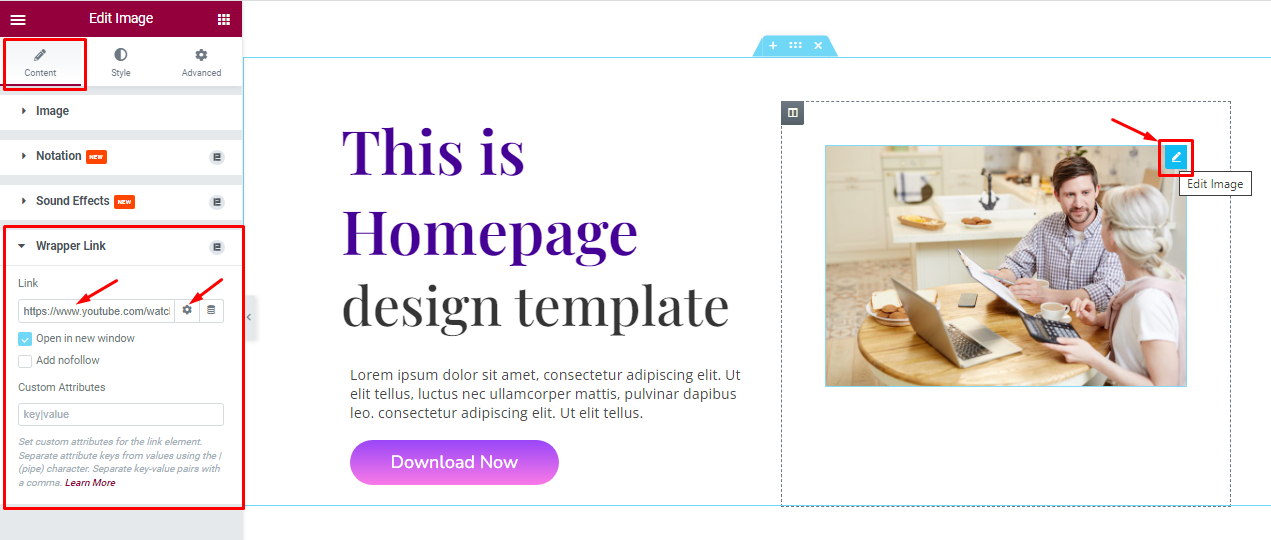 How To Use Wrapper Link Extension By Element Pack Pro