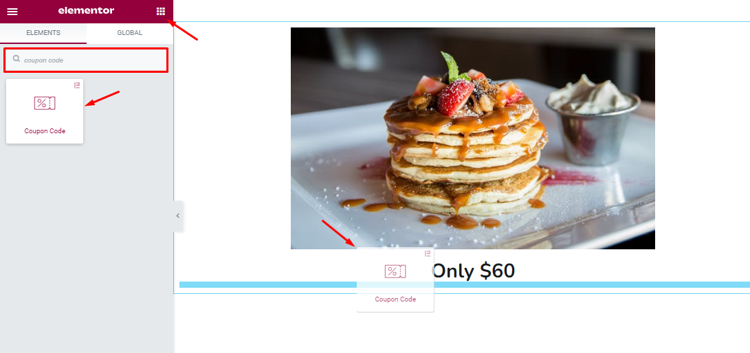 How To Use The Coupon Code Widget By Element Pack Pro