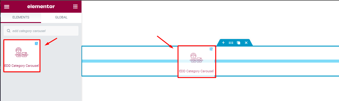 How to use EDD Category Carousel Widget
