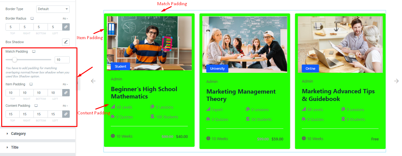 How To Use LearnPress Carousel Widget By Element Pack Pro