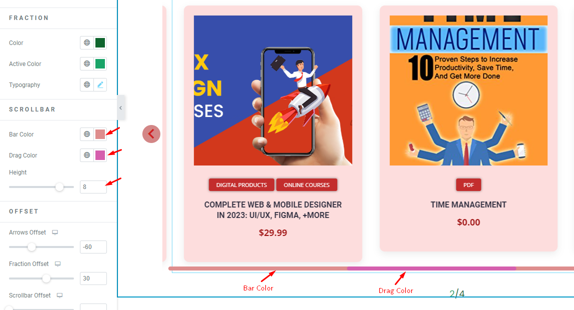 How to use EDD Product Carousel Widget