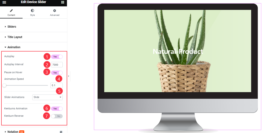 How To Use Device Slider Widget By Element Pack Pro