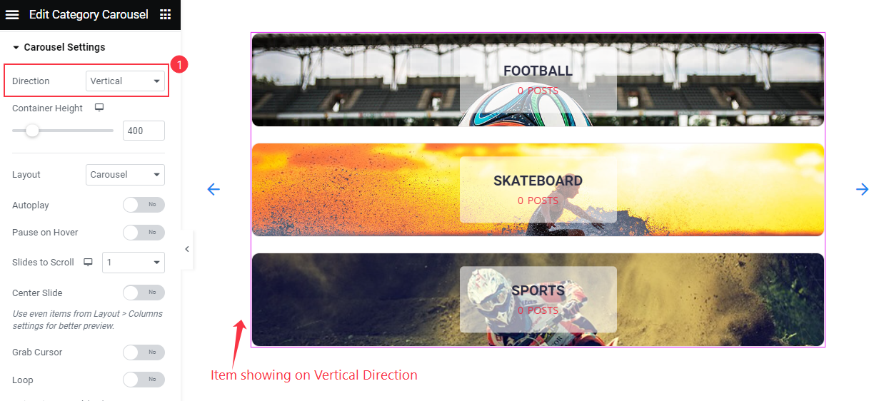 How to use the Category Carousel Widget by Ultimate Post Kit