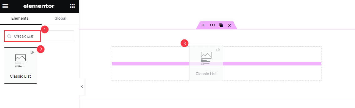 How to use Classic List Widget by Ultimate Post Kit
