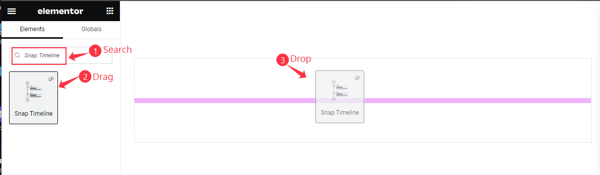How to Use the Snap Timeline Widget by Ultimate Post Kit