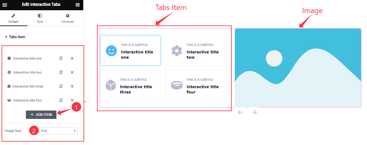 How To Use Interactive Tabs Widget By Element Pack Pro