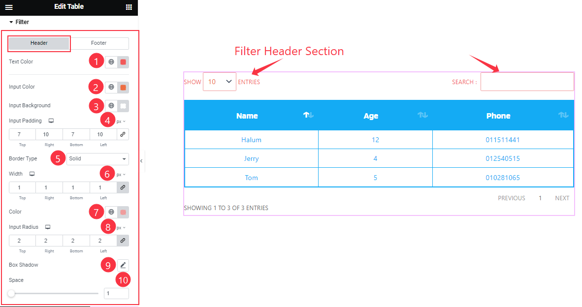 How To Use Table Widget By Element Pack Pro