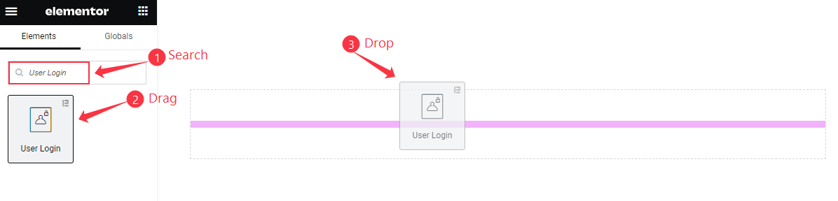 How To Use User Login Widget By Element Pack Pro