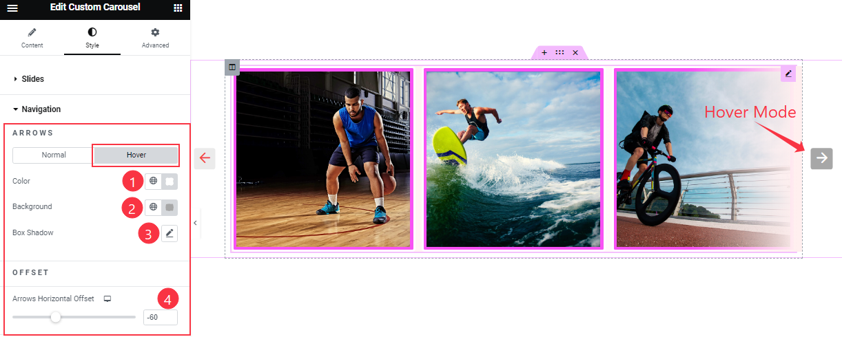 How To Use Custom Carousel Widget By Element Pack Pro