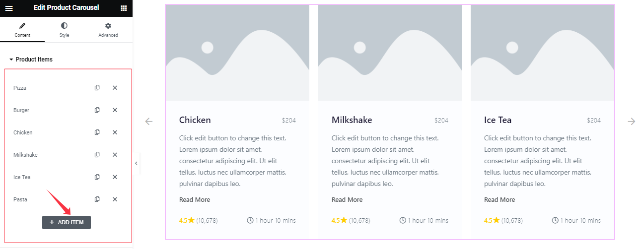 How To Use Product Carousel Widget By Element Pack Pro