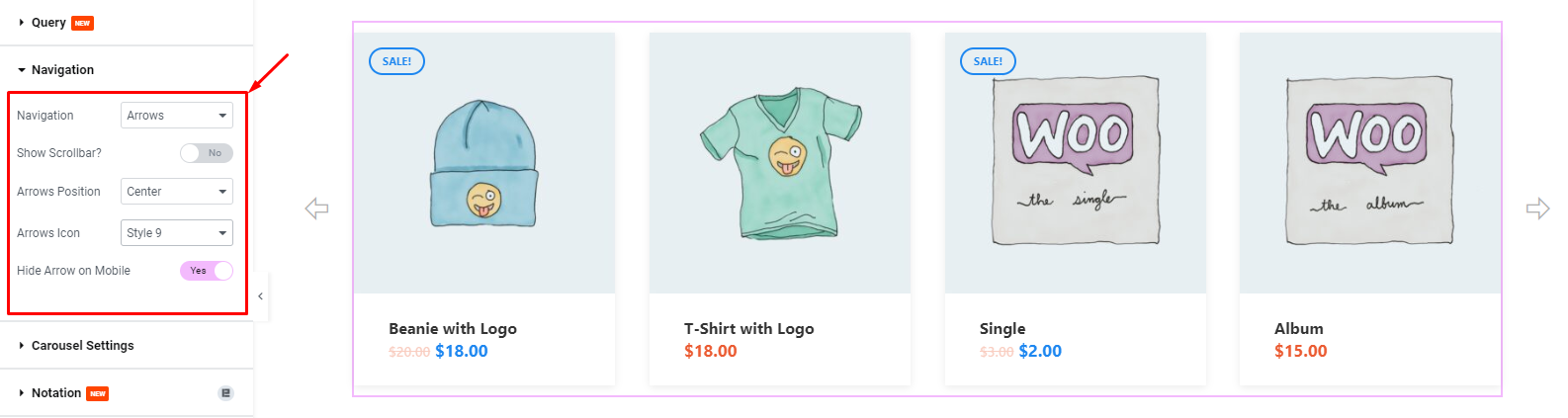 How To Use Woocommerce Carousel Widget In Elementor By Element Pack