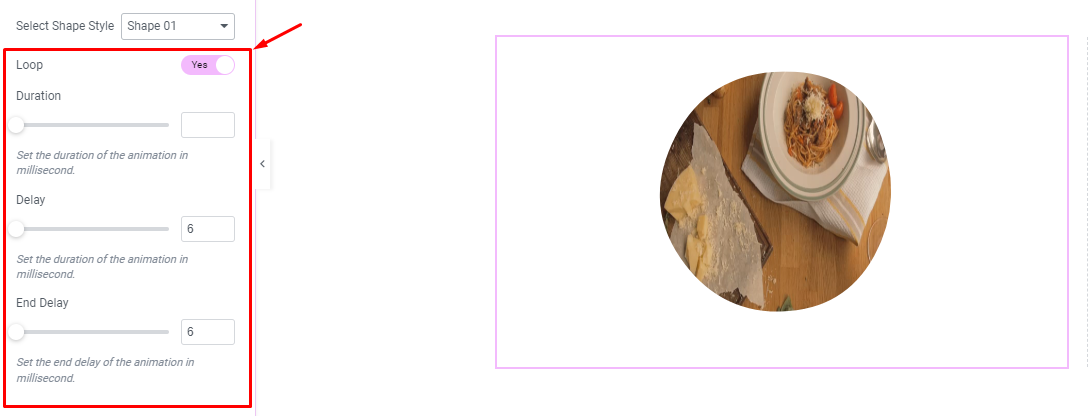 How to use SVG Blob widget