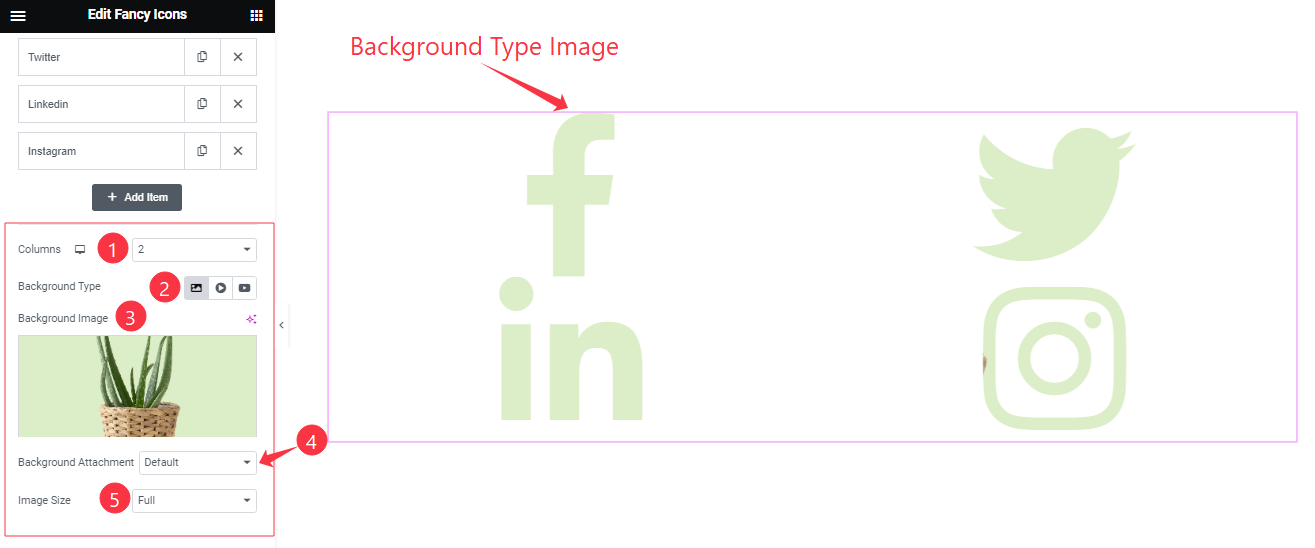 How To Use Fancy Icon Widget By Element Pack Pro