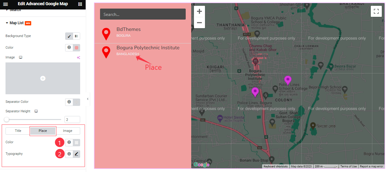 How To Use The Advanced Google Map Widget By Element Pack Pro