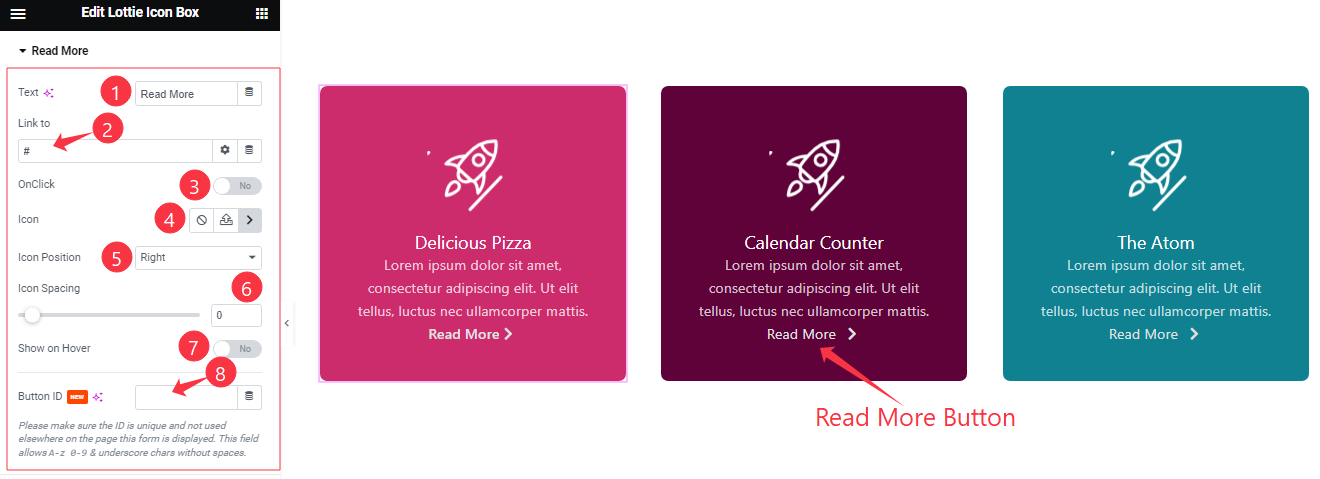 How To Use Lottie Icon Box Widget By Element Pack Pro