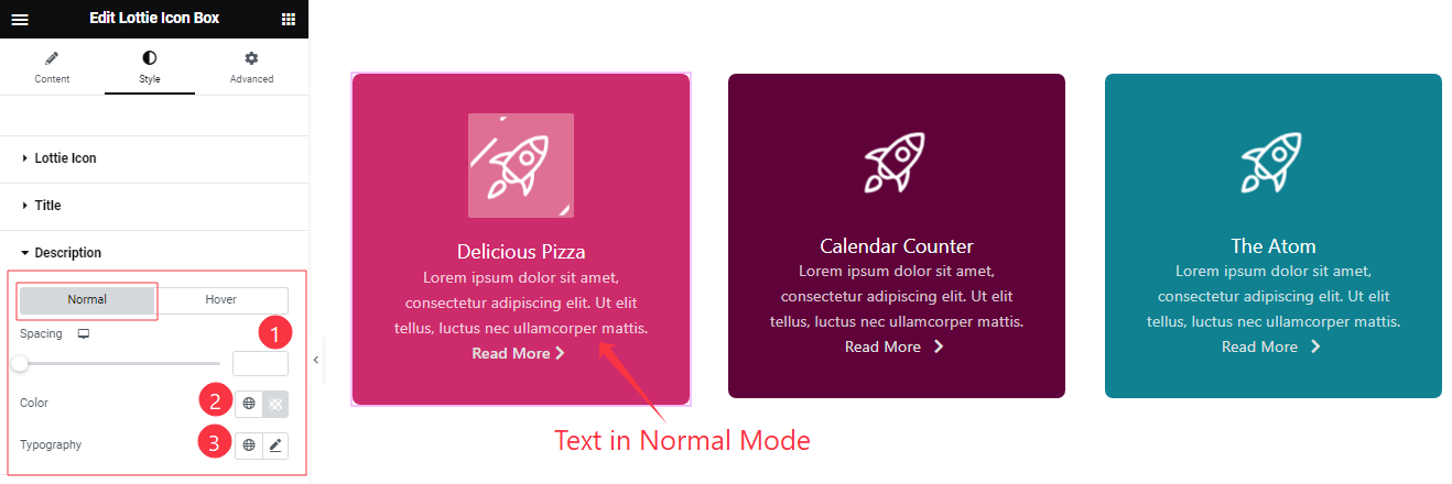 How To Use Lottie Icon Box Widget By Element Pack Pro