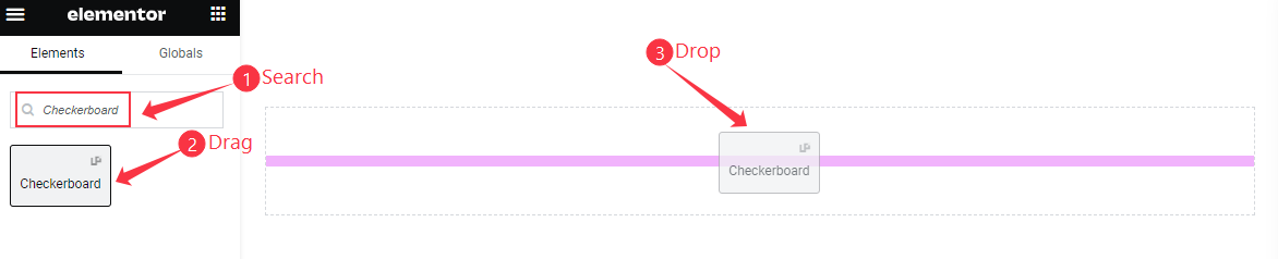 How to use Checkerboard widget by Ultimate Post Kit Pro