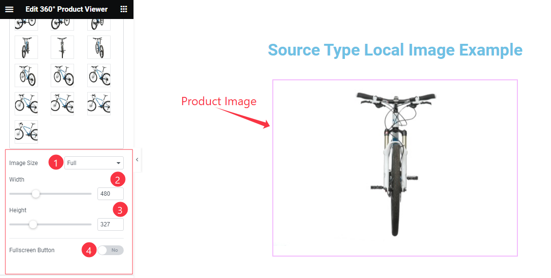 How To Use 360 Degree Product Viewer Widget By Element Pack Pro