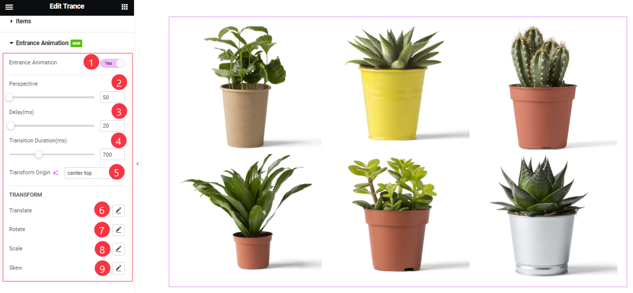 How To Use Trance Widget By Pixel Gallery