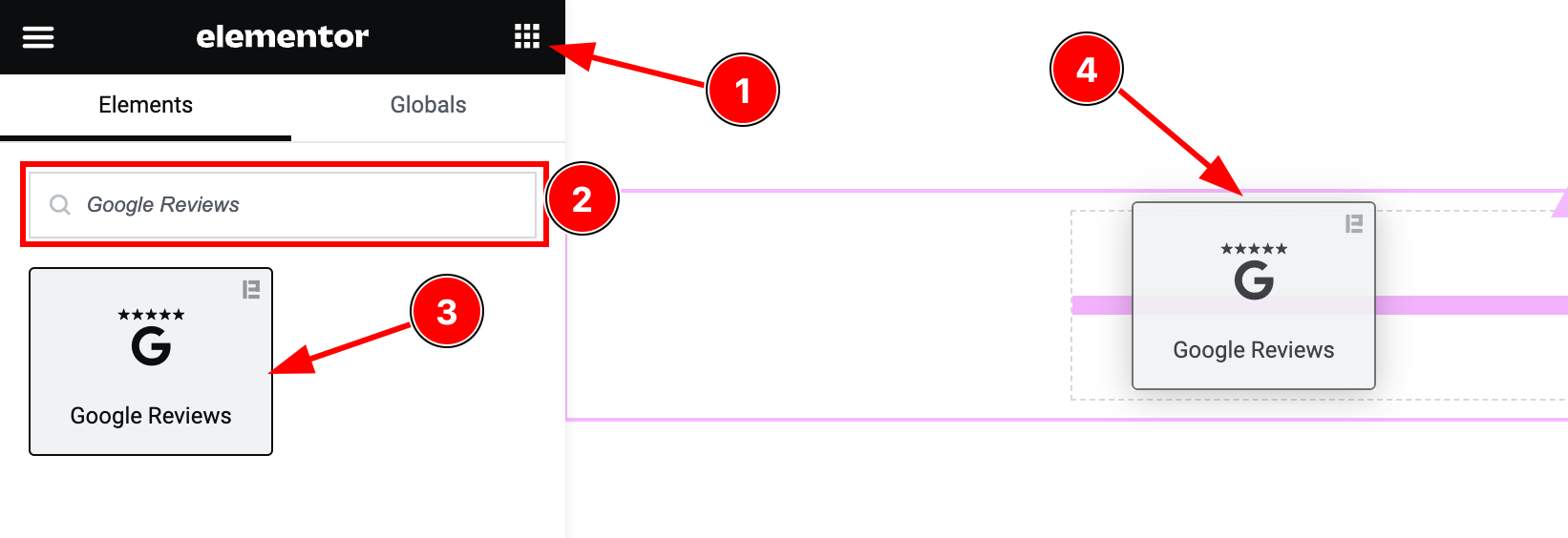 How To Use Google Reviews Widget By Element Pack Pro