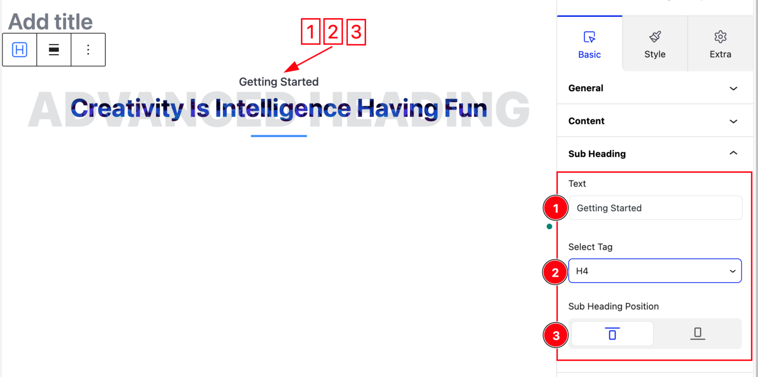 How To Use The Advanced Heading Block By Zoloblocks